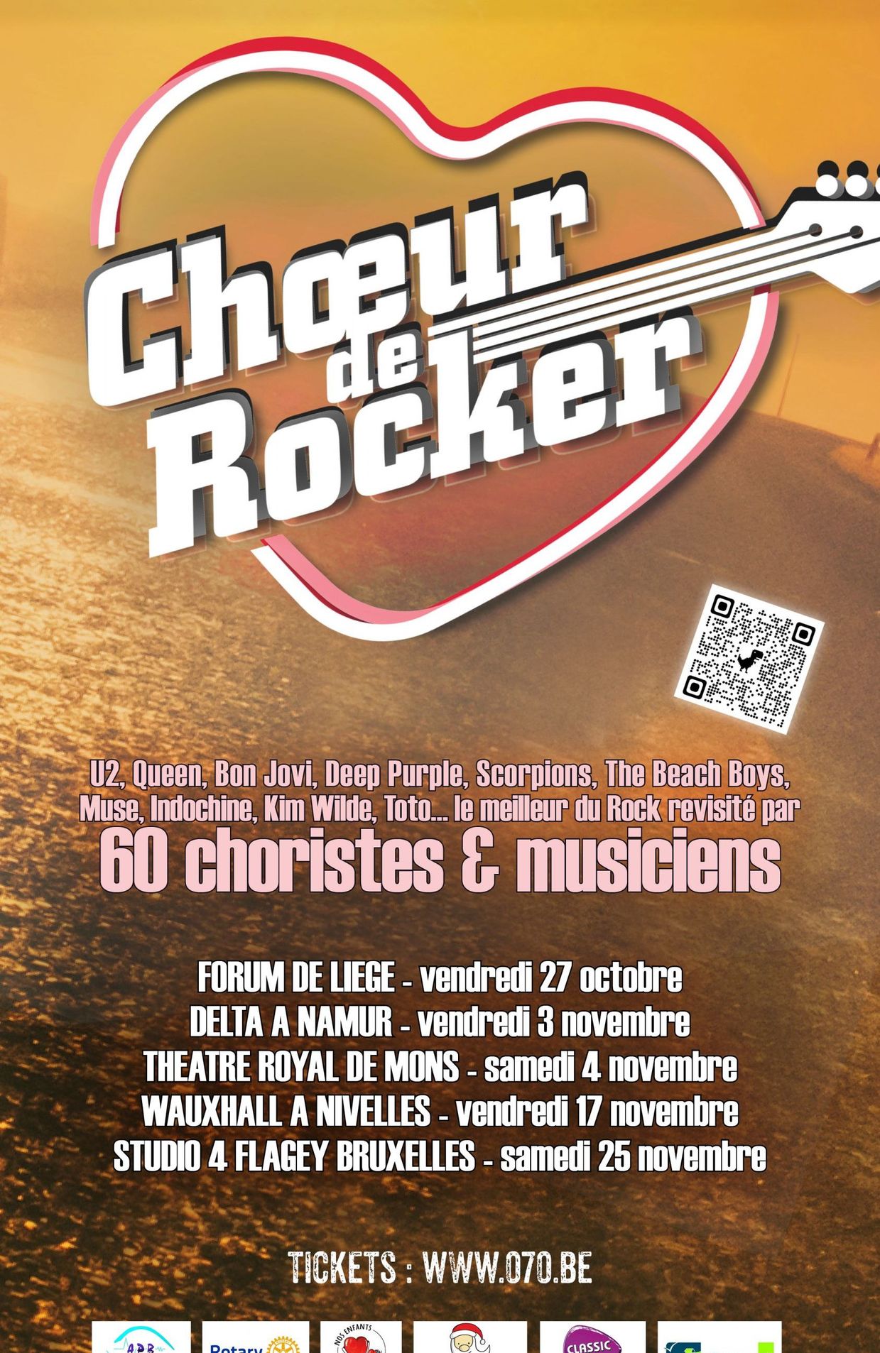 Tournée 2023 de Choeur de Rocker - RTBF Actus