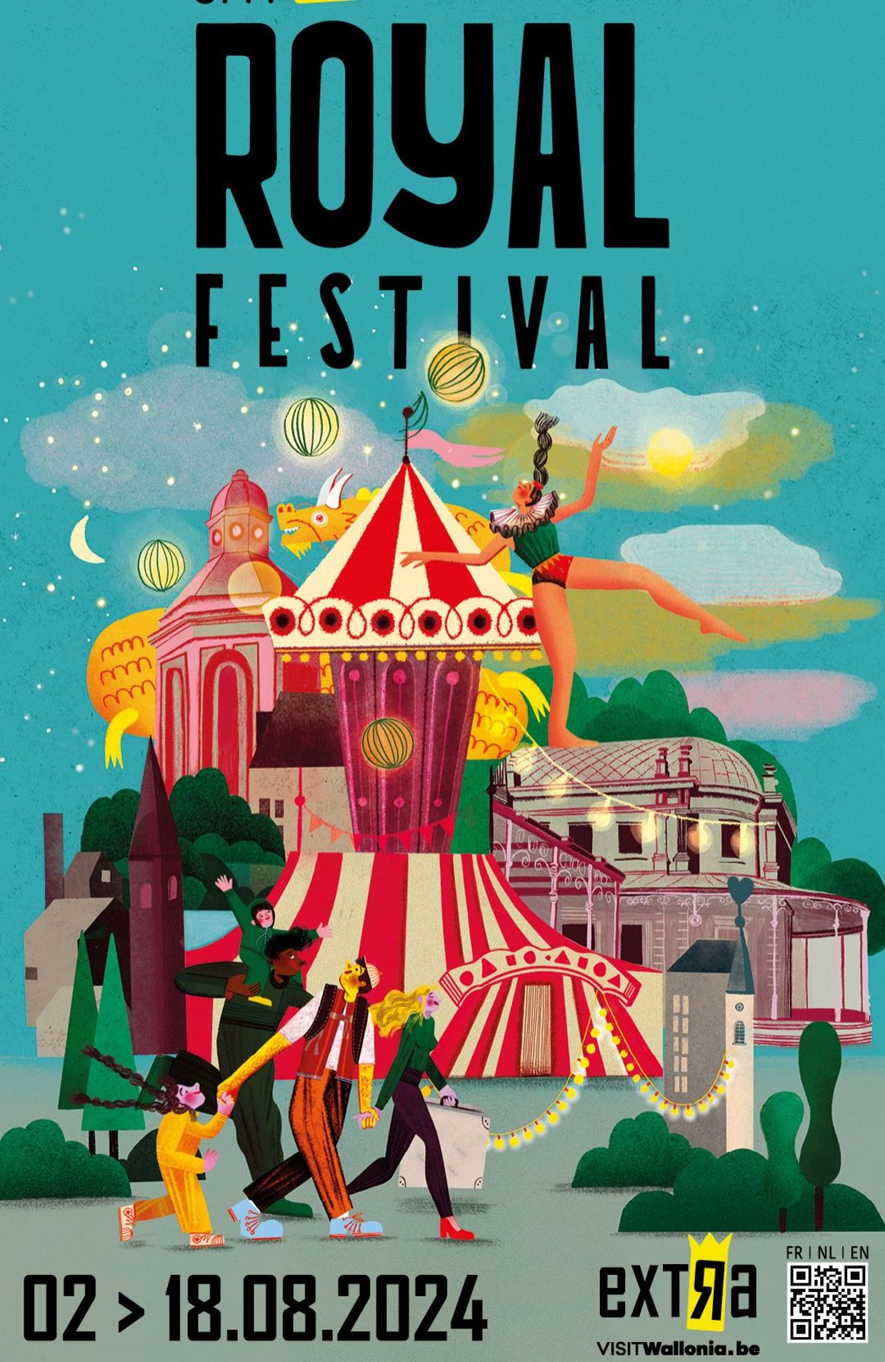 Le Royal Festival, c’est l’incontournable Festival des arts de la scène chaque été à Spa