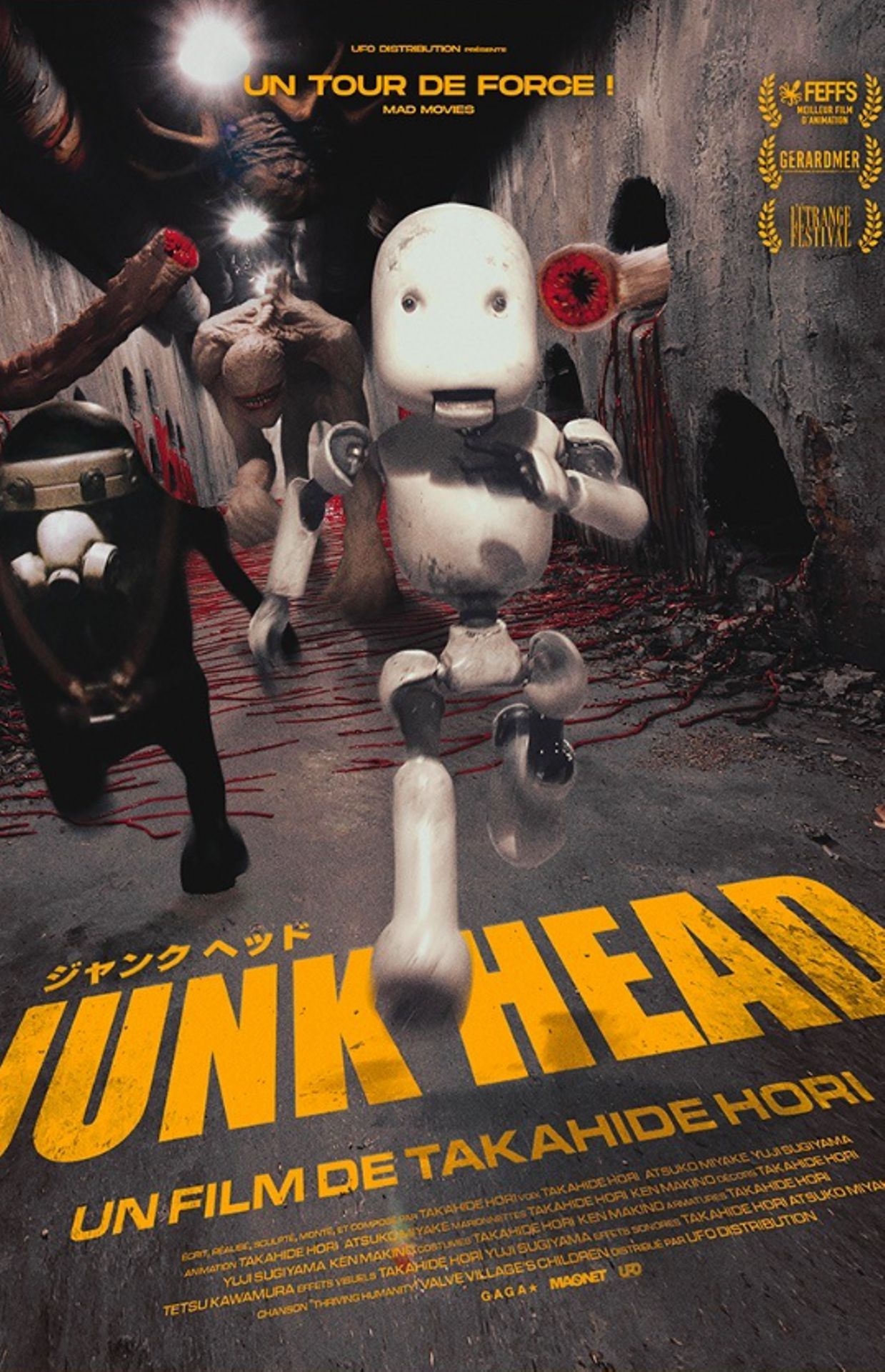 Junk Head : une dystopie d’animation où clones et humains se partagent ...