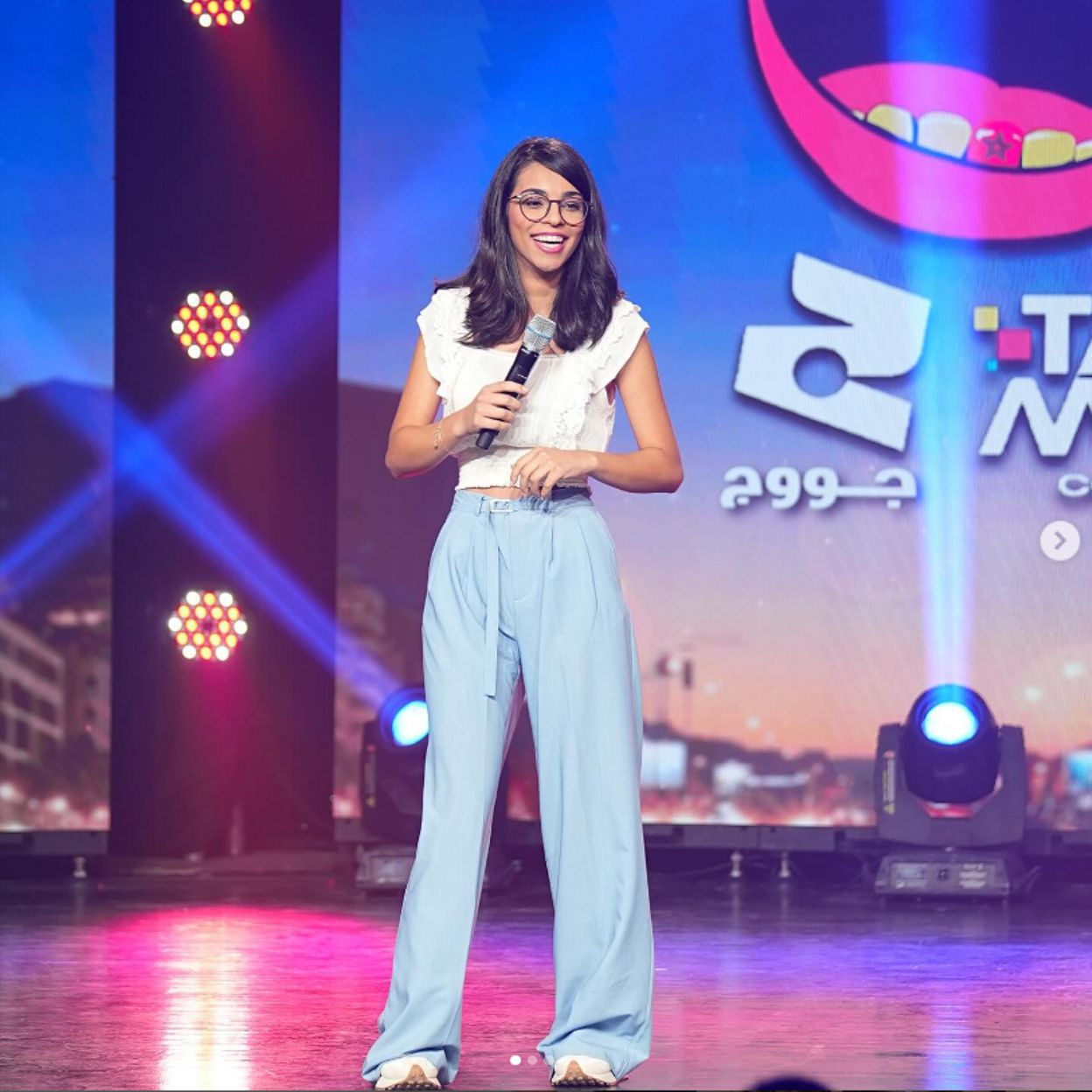 Ghita Kitane en fan de Hakimi dans la nouvelle saison de Tarmac Comedy ...