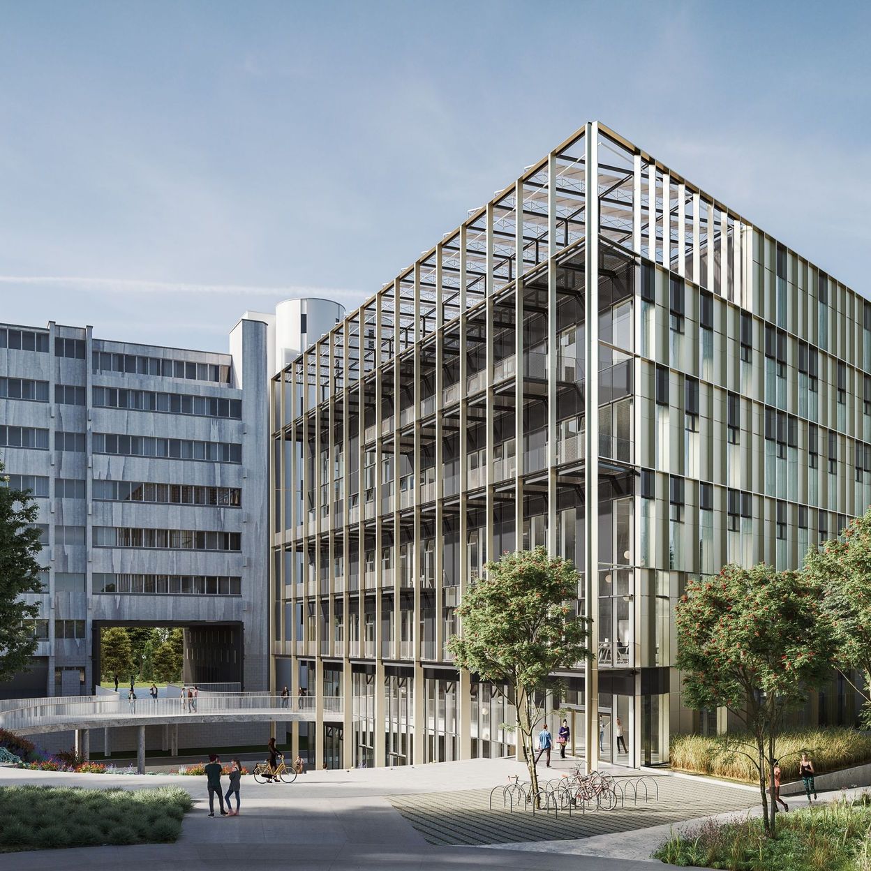 ULB-VUB : la bibliothèque du futur sort de terre - RTBF Actus