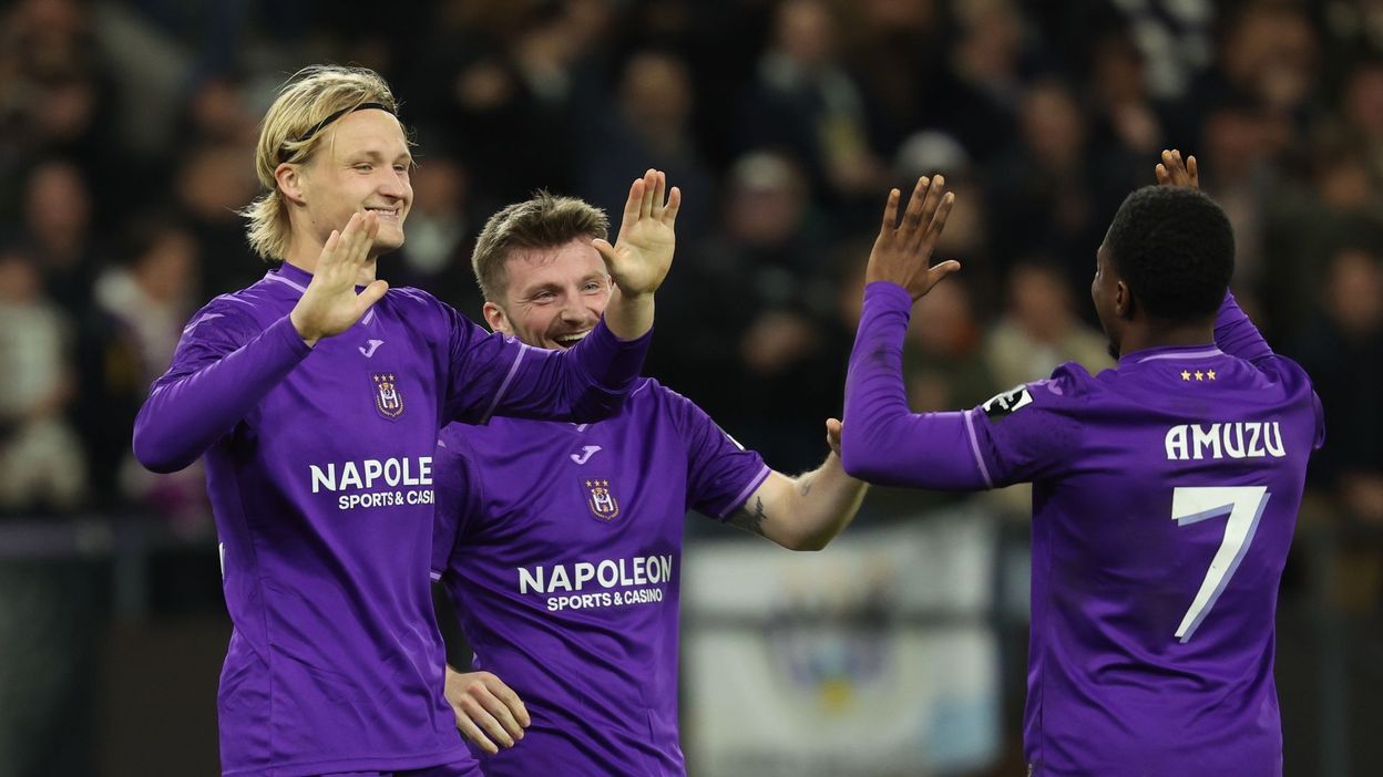 Cet Anderlecht-là ne pouvait pas inquiéter le leader : Genk s’impose ...