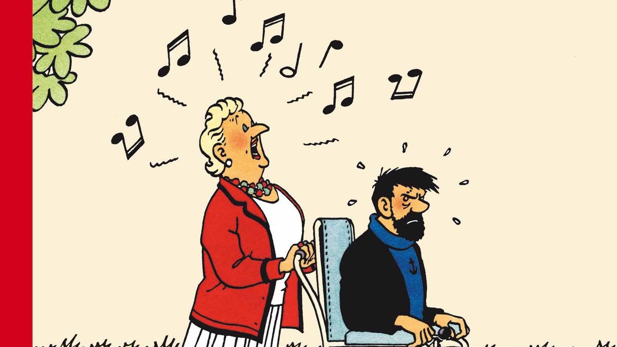 La Castafiore, héroïne de l’opéra, qui amène la musique classique au ...