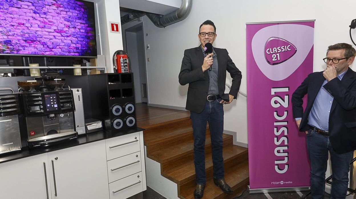 Les nouveaux studios de Classic 21 - rtbf.be
