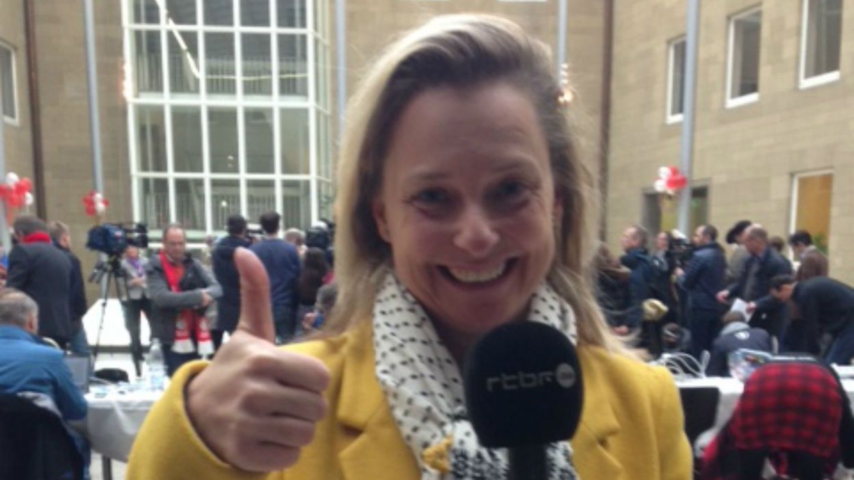 Esmeralda Labye: les coulisses du direct à Cologne - RTBF Actus