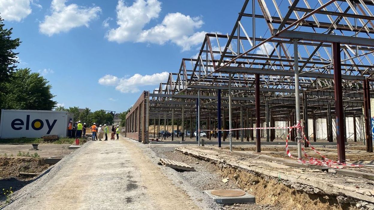 Tubize : le gigantesque chantier du Quartier des Confluents progresse ...