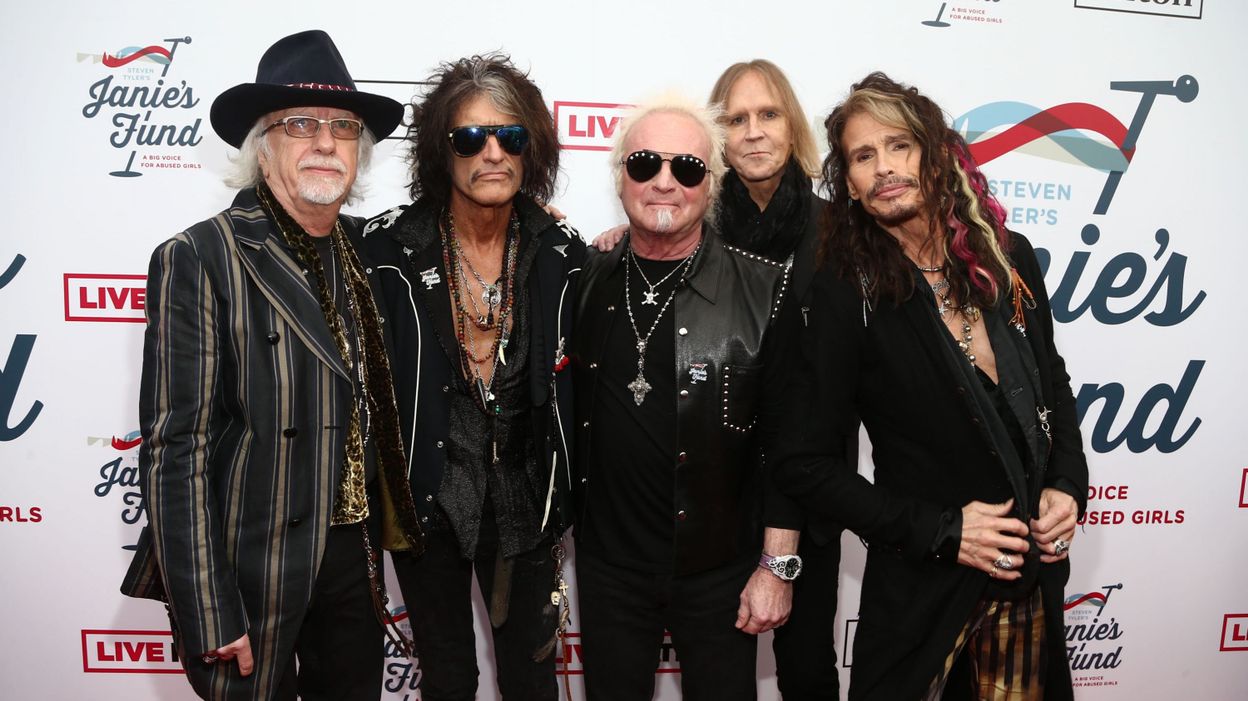 Cérémonie prestigieuse pour Aerosmith - RTBF Actus
