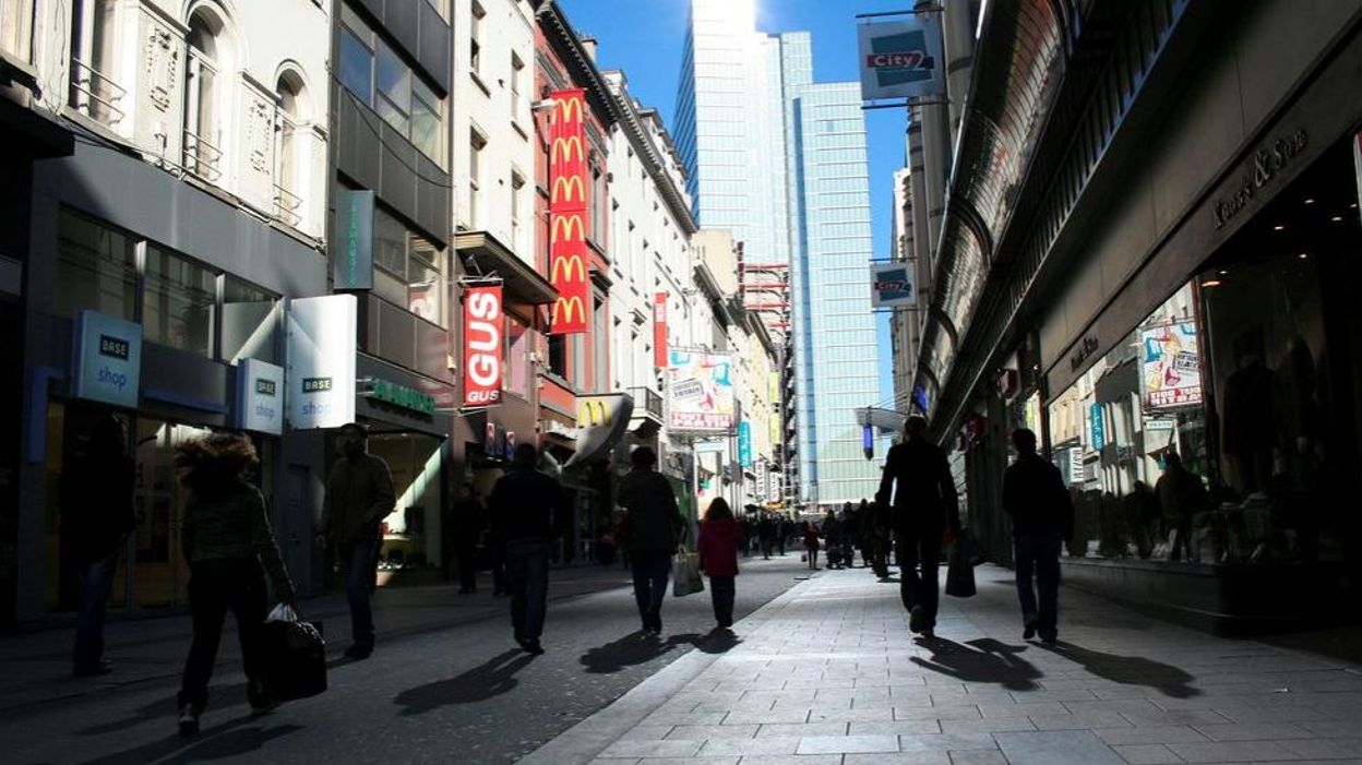 Commerce : la rue Neuve reste leader à Bruxelles