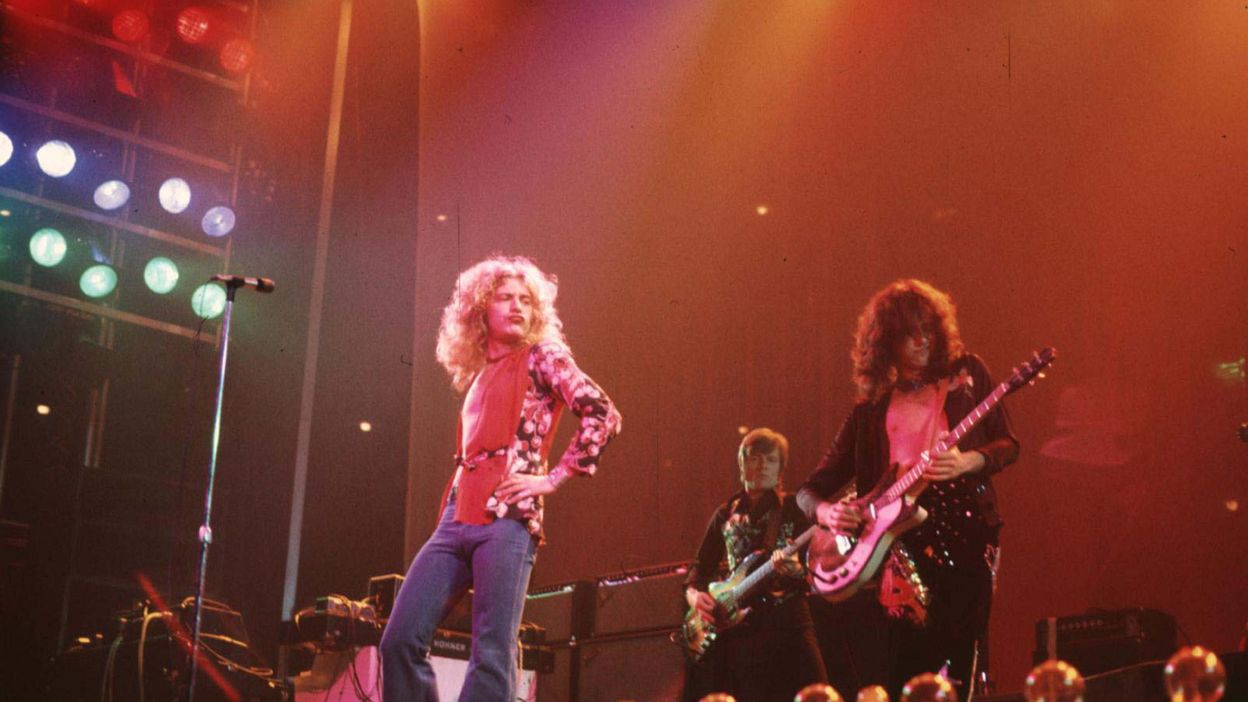 Brian May de Queen, Jimmy Page de Led Zeppelin et Tony Iommi de Black ...