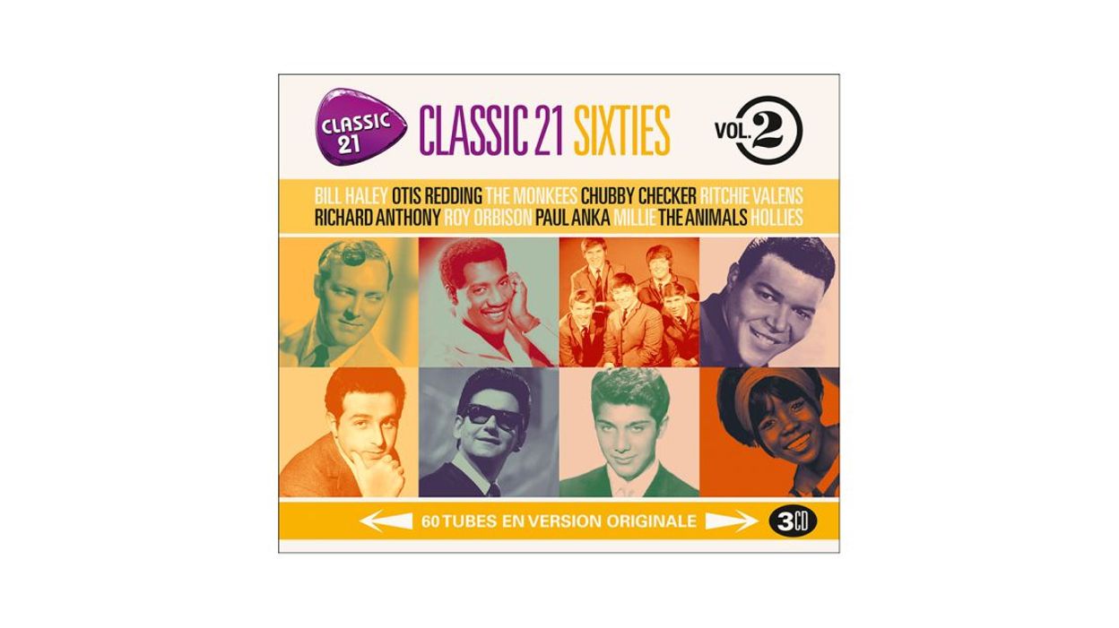 Classic 21 présente la compilation Classic 21 Sixties Vol. 2 - RTBF Actus