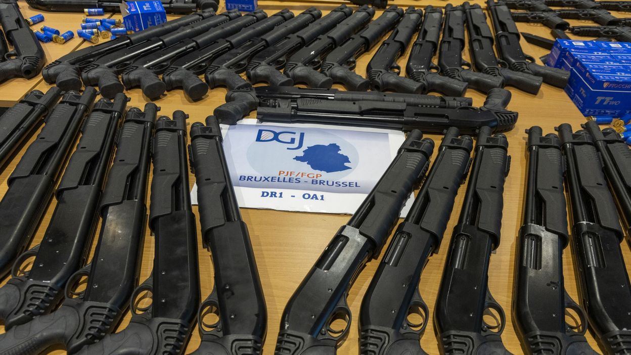 En Région bruxelloise, une vaste opération contre le trafic d’armes ...