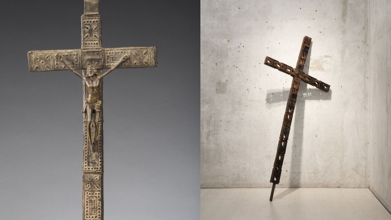 Les sculptures de Freddy Tsimba à l'AfricaMuseum - RTBF Actus