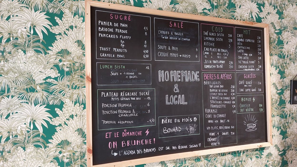 'Sista sista', un nouveau concept de café à Ciney - RTBF Actus