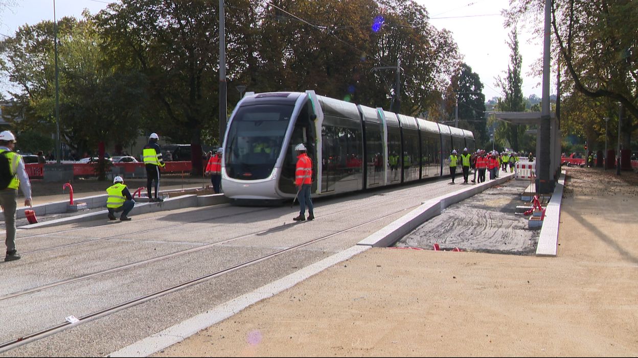 Tram de Liège : le centre-ville pas totalement libéré du chantier pour ...