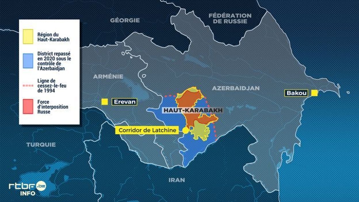 Haut-Karabakh : comment cette région indépendantiste s’est entièrement ...