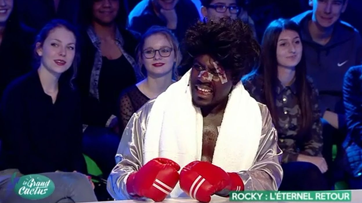 Kody Balboa, la légende vivante du cinéma, sur le plateau du Grand ...