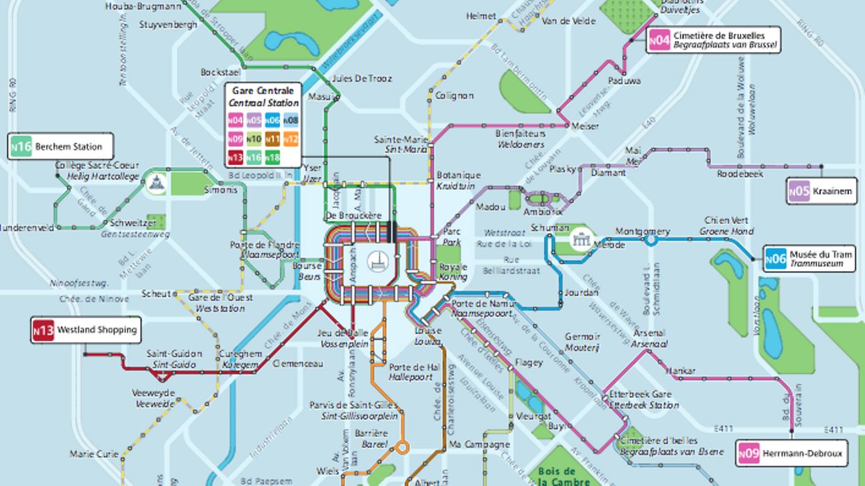 STIB: le métro 2 roule à nouveau, le réseau sera 'ultra-sécurisé' ce ...