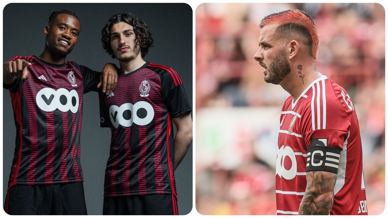 Le Standard dévoile son maillot extérieur avant son déplacement à Saint ...