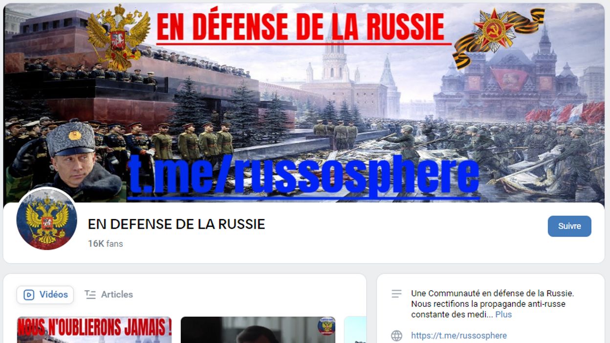 Site de propagande pro-Russe dirigé par un Belge : 'C’est un discours ...