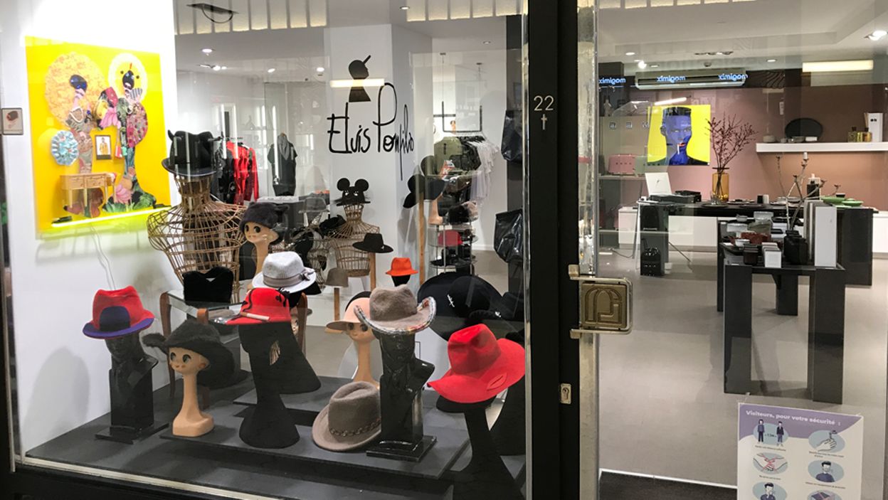 Elvis Pompilio expose sa nouvelle collection passage Lemonnier, à Liège ...