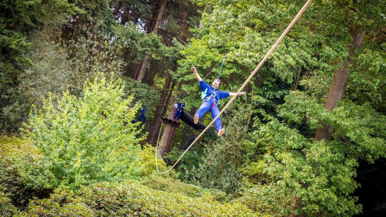 On a testé pour vous l’Aventure Parc de Wavre - RTBF Actus