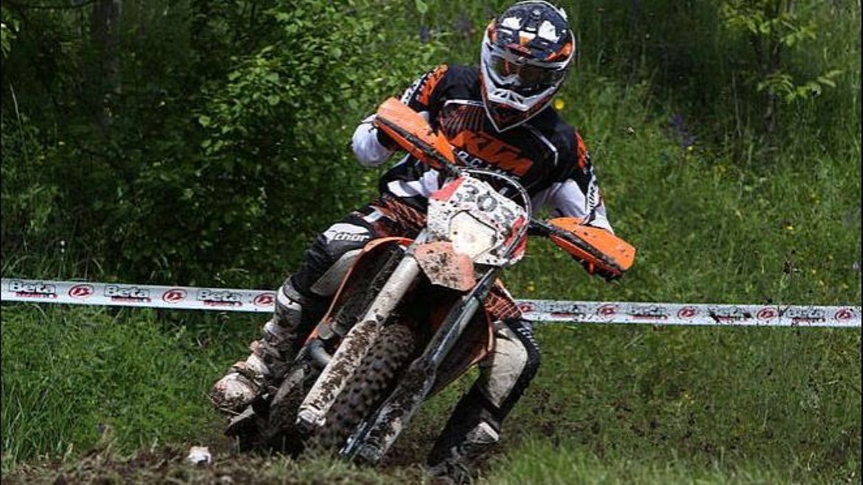 Cedric Cremer champion d'Europe d'enduro (E2) - RTBF Actus