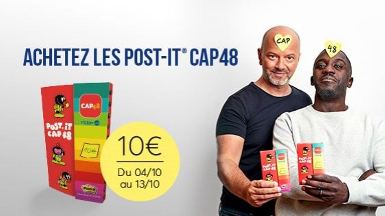 Les Post-it Cap48, pour ne jamais oublier d'être solidaires - rtbf.be