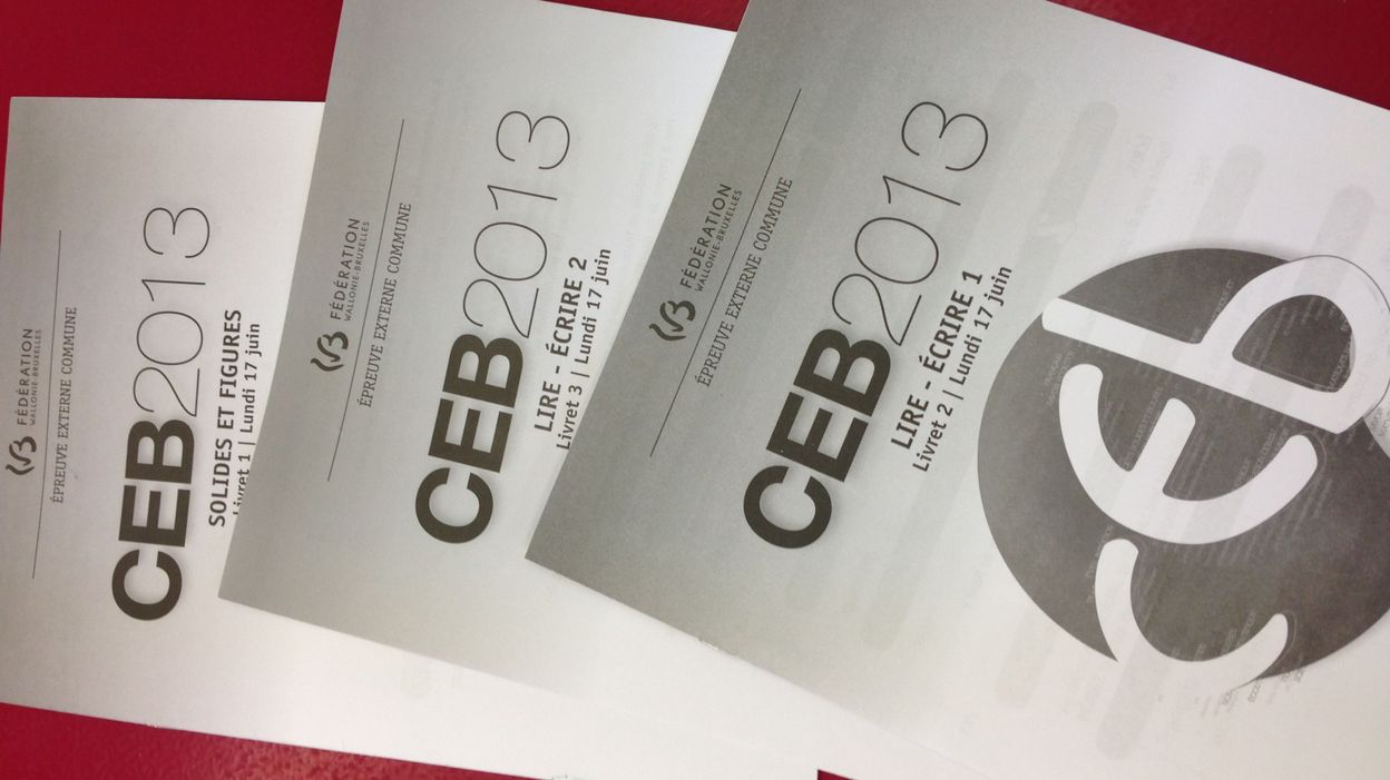 Les élèves en immersion doivent passer le CEB en français - RTBF Actus