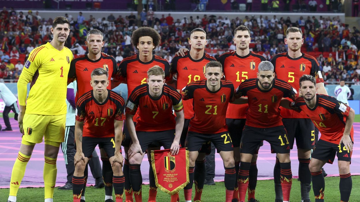 Un maillot enflammé pour les Diables au Qatar ? Les nouveaux ...