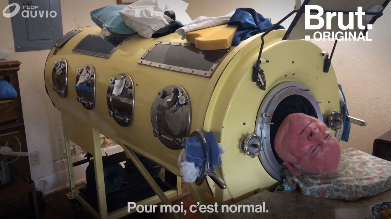 Aux États-Unis, cet homme vit dans un poumon en acier - RTBF Actus