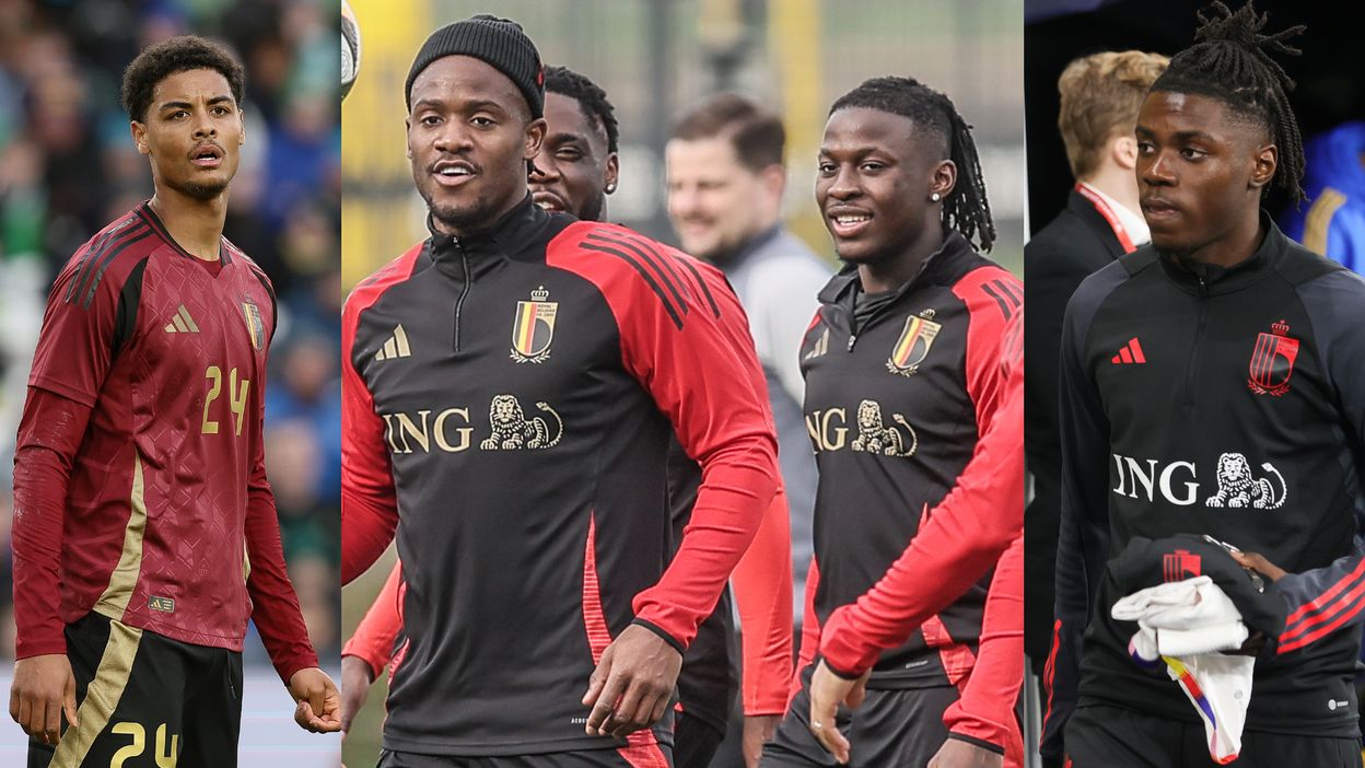 Quatre débutants, pas d'anciens mais bien Thibaut Courtois : les 26 ...