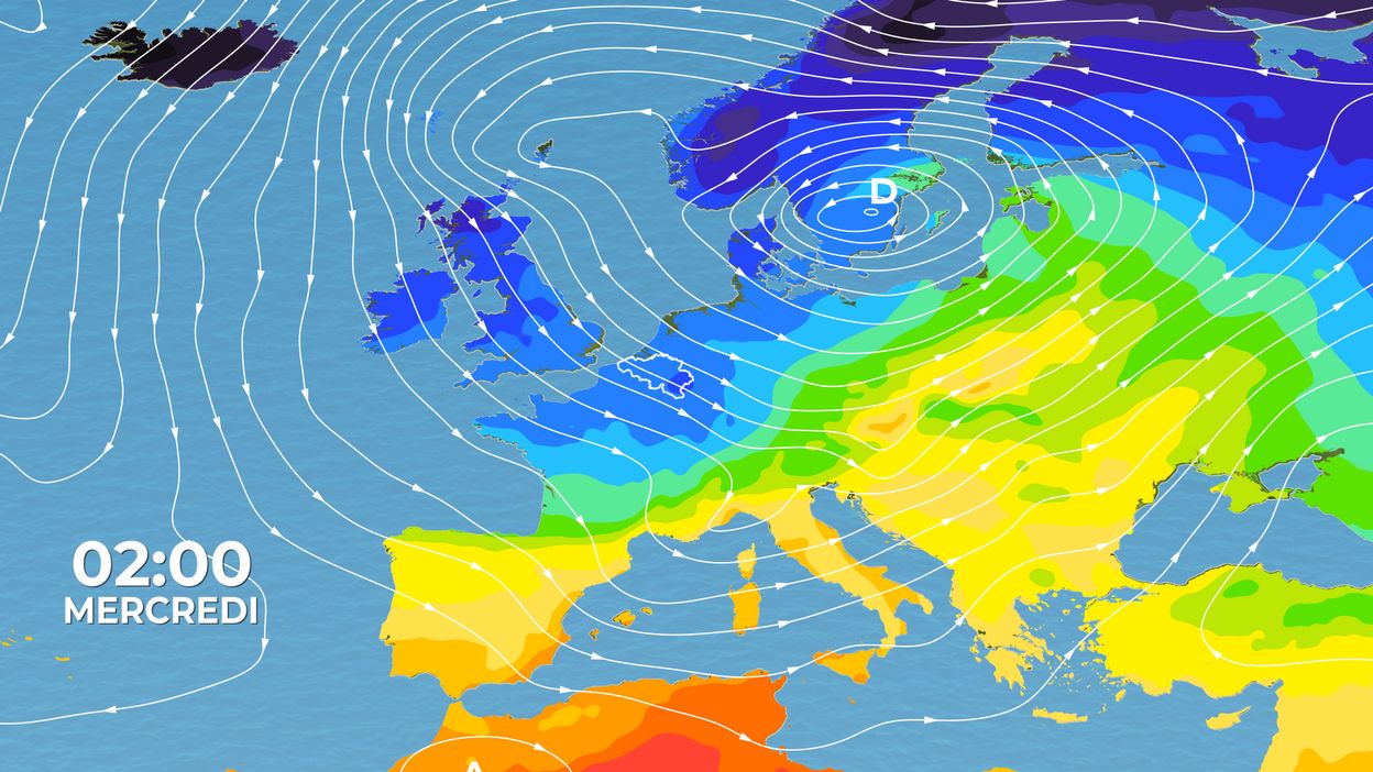 Météo en Belgique : avertissement jaune pour conditions glissantes et ...