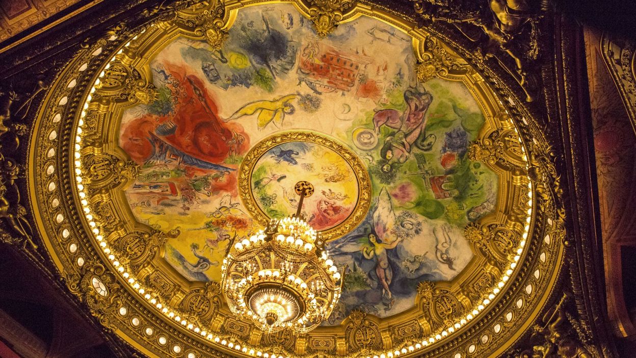 L’histoire du plafond de l’Opéra Garnier, quand une œuvre d’art en ...