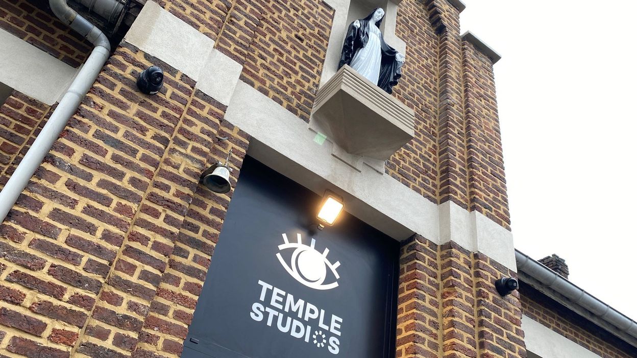 Temple Studios : un nouveau lieu pour répéter, se rencontrer et faire du bon son à Mons - RTBF Actus