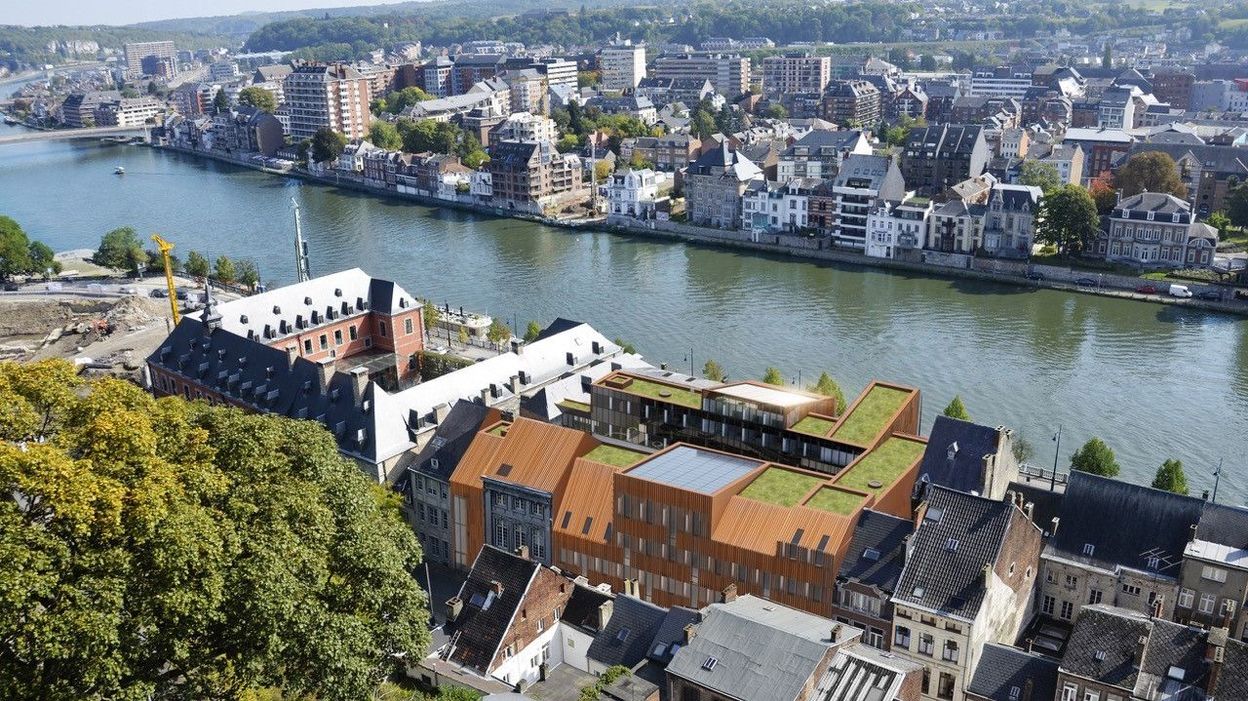 Bientôt un nouveau parlement de Wallonie: le projet en images - RTBF Actus