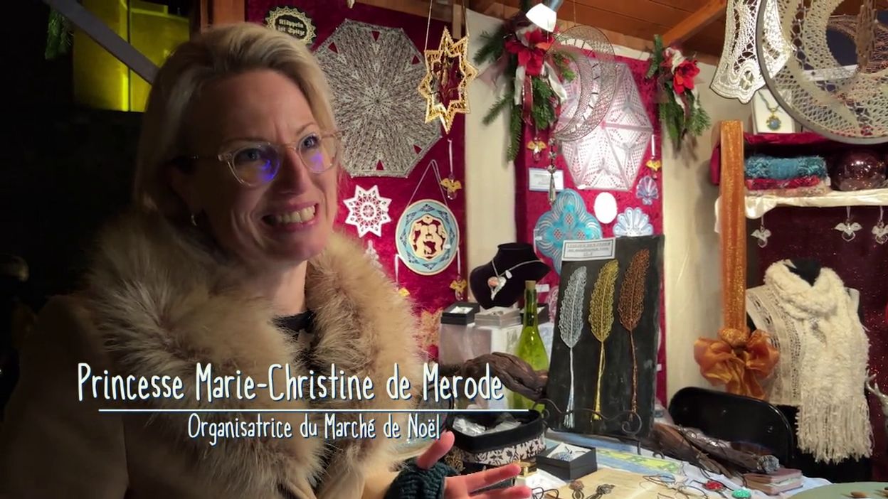 Marché de Noël romantique au Château de Merode - RTBF Actus