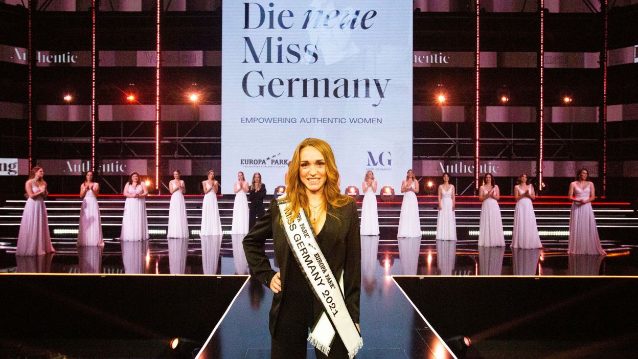Anja, entrepreneuse et maman de 33 ans, est élue Miss Allemagne dans un ...