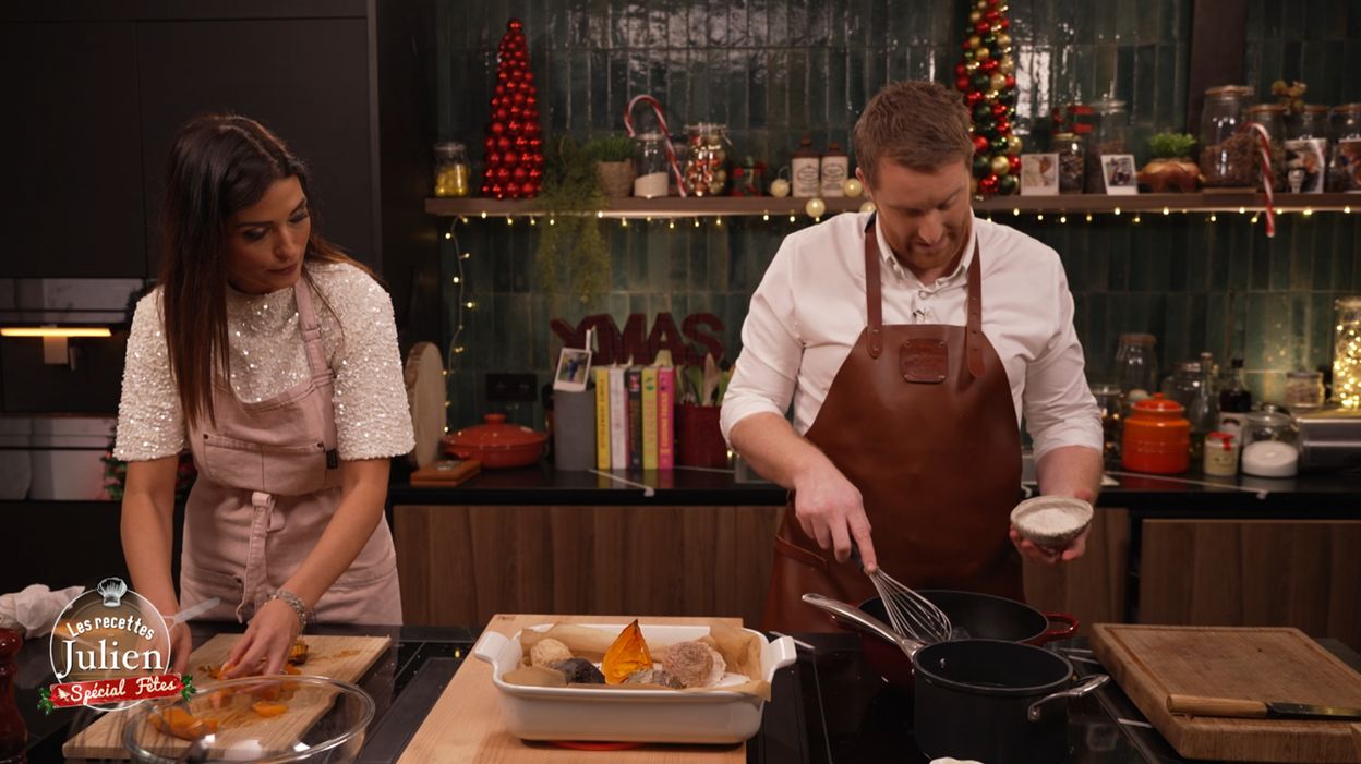 Les recettes de Julien : un menu de Nouvel An qui fait sensation… même ...