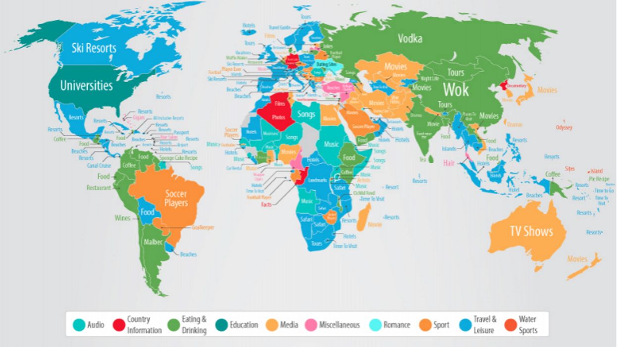 'The Great Map of Movieland' : carte ultime pour cinéphiles - RTBF Actus