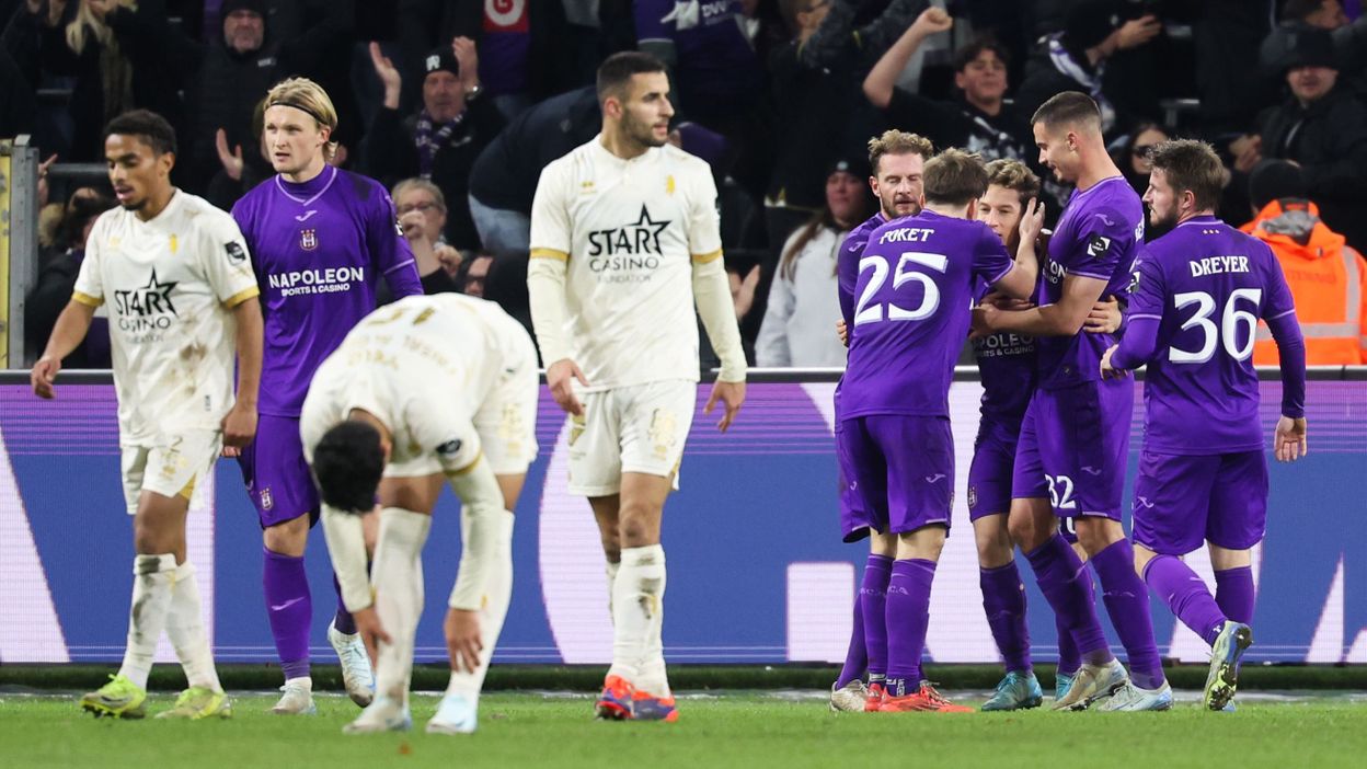 Un Anderlecht indulgent bat mais épargne l'Antwerp en 1/2 finale de ...
