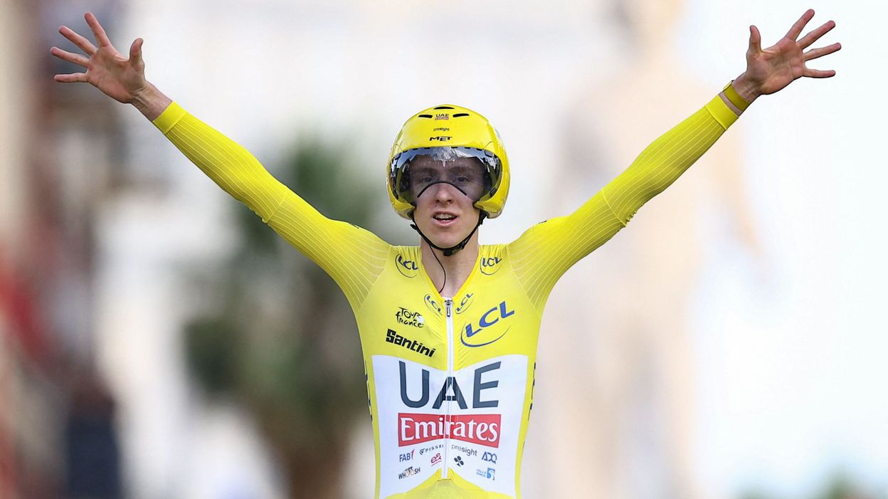 Pogacar en quête d'un exploit inédit dans l'histoire du cyclisme : records et stats de Pogi ...