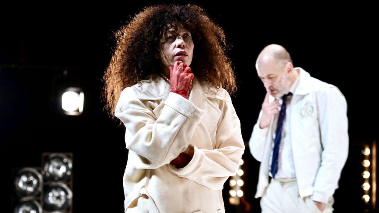 'Hamlet' de William Shakespeare dans une mise en scène de Christophe Sermet, au Théâtre National ...