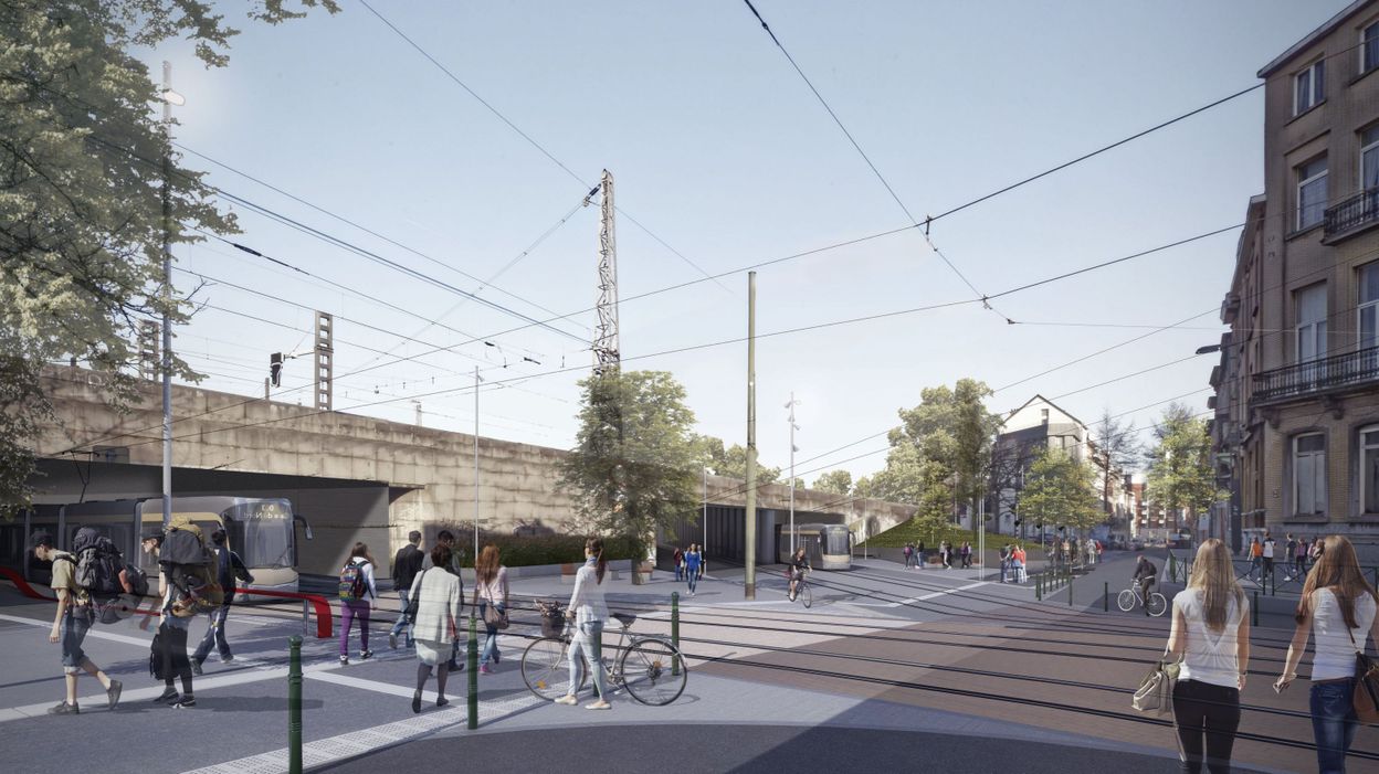 Schaerbeek: le tunnel routier de l'avenue de la Reine transformé en ...