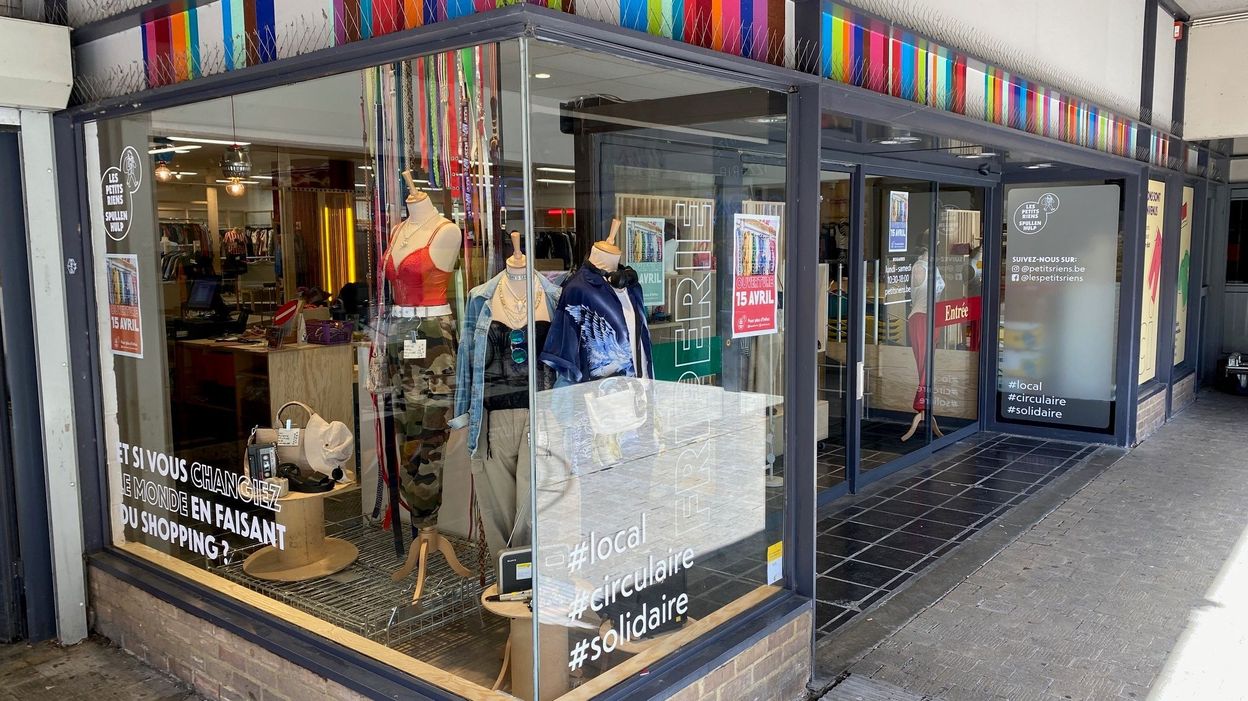 Les Petits Riens ouvrent leur première grande boutique à Louvain-la-Neuve ce samedi - RTBF Actus