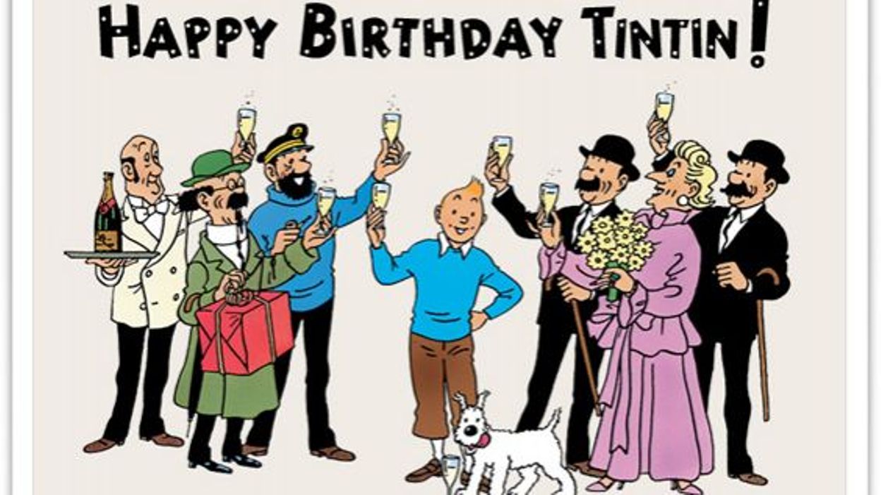 Mille milliards de mille sabords, le Capitaine Haddock a 80 ans - RTBF ...