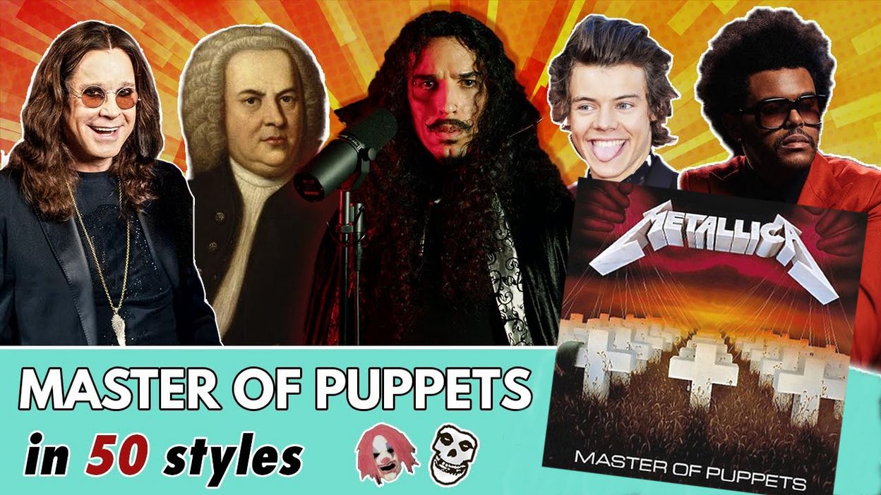 Metallica : « Master Of Puppets » dans le style de Phil Collins, Queen ...
