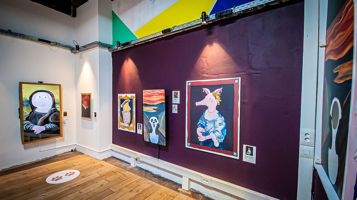 Great Art for Great Kids, une exposition qui transforme les enfants en ...