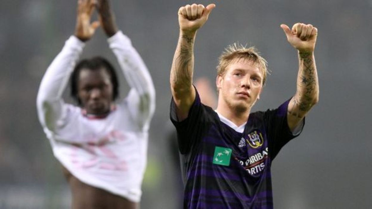 Jonathan Legear à Anderlecht jusqu'en 2014 - rtbf.be