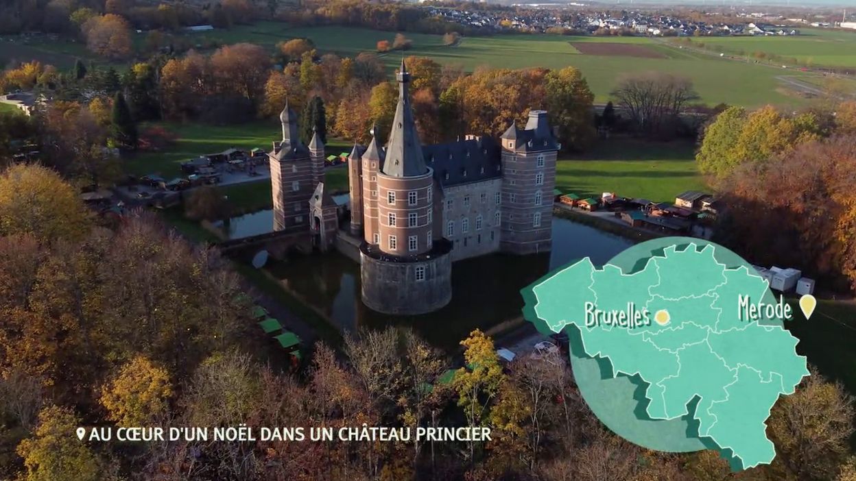 Marché de Noël romantique au Château de Merode - RTBF Actus