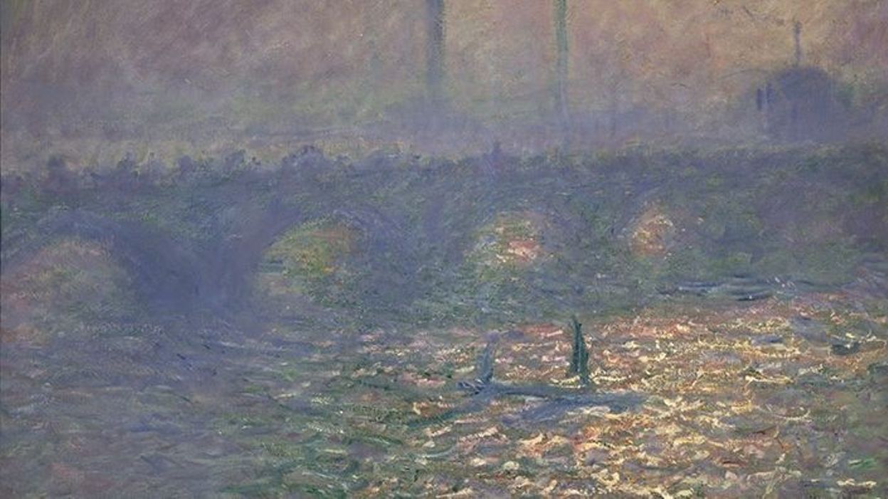 Les toiles de Monet, témoins de la pollution atmosphérique - RTBF Actus